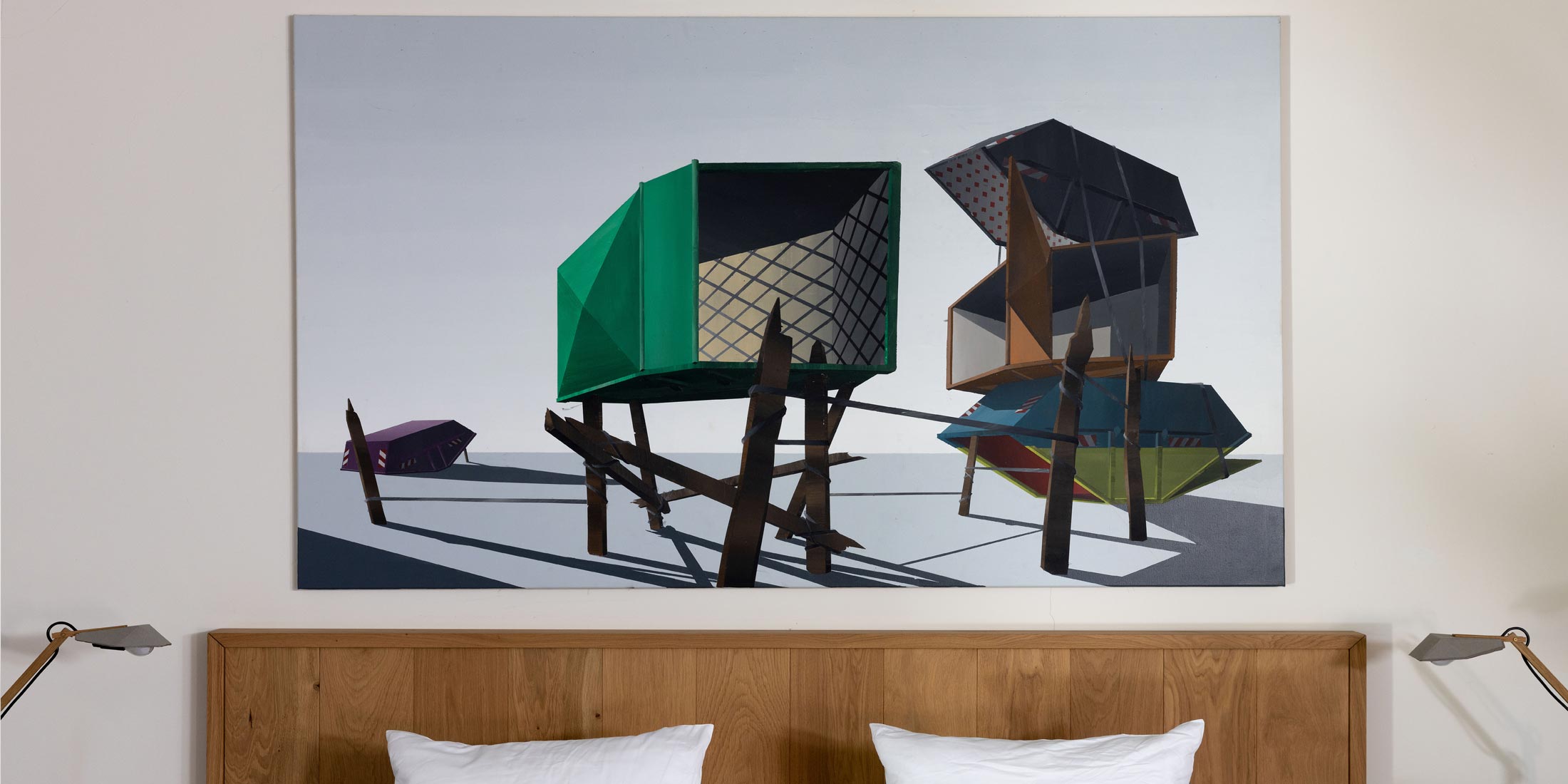 Château de la Resle, un décor d'art contemporain en Bourgogne